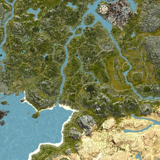 Interactive Map - Ashes of Creation